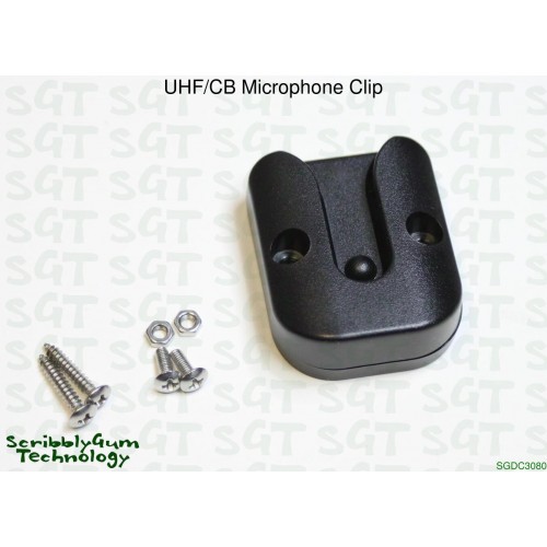 CB Microphone Clip Plastic