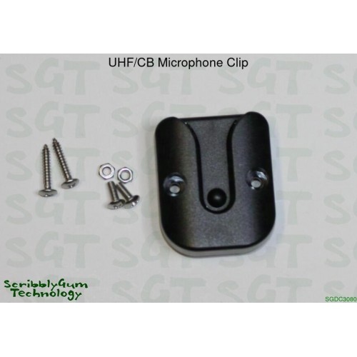 CB Microphone Clip Plastic