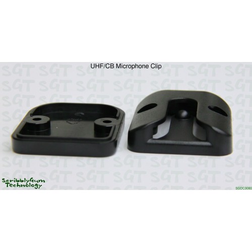 CB Microphone Clip Plastic
