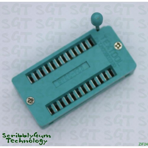 ZIF Socket 24 Pin